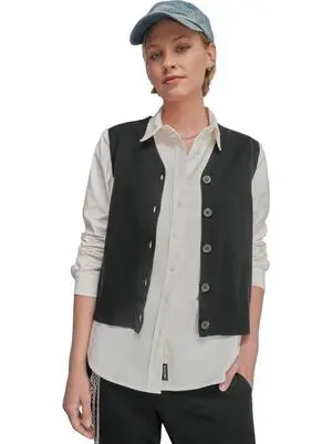 WILDFANG The Everyday Sweater Vest - Black