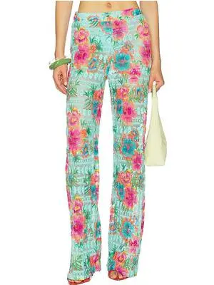 PQ SWIM Meg High Waist Pant - Solana