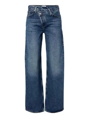 AGOLDE Arc Barrel-leg Jeans - Blue