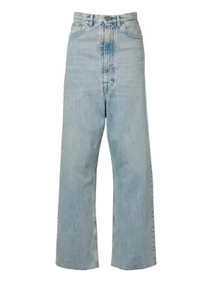 MAISON MARGIELA Frayed Straight Jeans - Blue