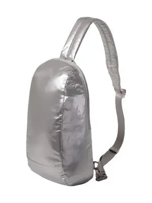 BAGGALLINI Swift Sling Bag - Silver Metallic