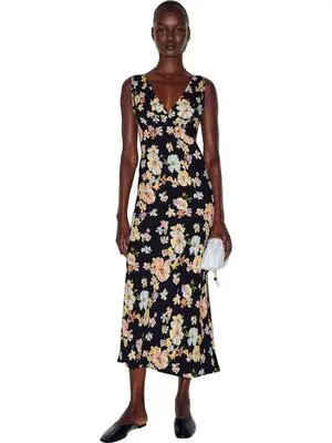 REFORMATION Anna-claire Midi Dress - Multi