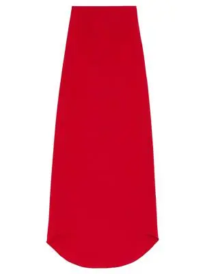 Valentino Garavani Silk Maxi Skirt - Red