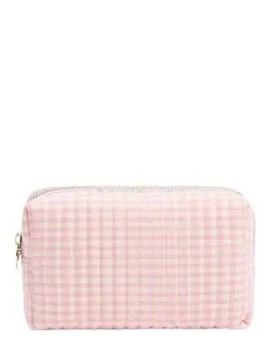 Stoney Clover Lane Stoney Clover Lane X Liberty Small Quilted Cotton Pouch Rose Gingham