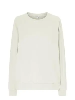 JAMES PERSE James Perse Supima Cotton-Terry Crewneck Sweatshirt Green