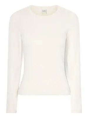 FLORE FLORE FLORE FLORE Max Organic Cotton-Jersey T-Shirt Beige