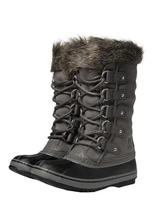 Sorel Waterproof Lace-up Mid-calf Boots - Black