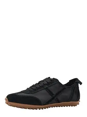 J/SLIDES NYC Emily Lace-up Sneakers - Black