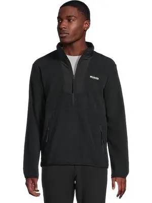 Columbia Fleece Half Zip Jacket - Black