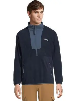 Columbia Fleece Half Zip Jacket - Navy
