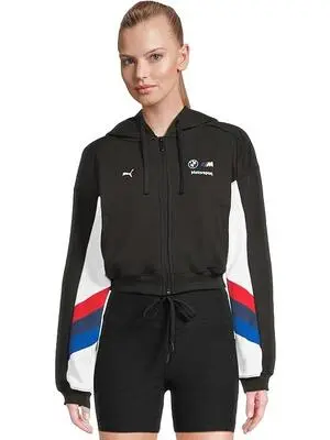 PUMA Bmw M Motorsport Sweat Jacket - Black