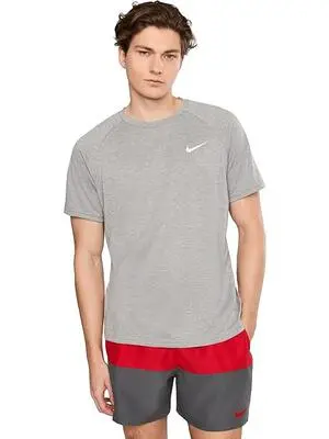 Nike Nike Heather Short Sleeve Hydroguard Gray