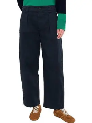 Madewell Perfect Chino Barrel Pants - Blue