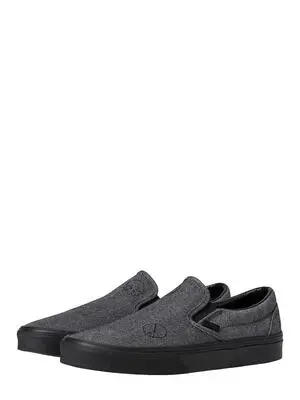 VANS Classic Slip-on Textured Sneakers - Gray