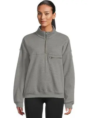 Columbia Half Zip Coat - Gray