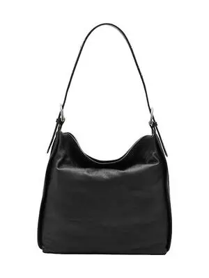 THE FRYE COMPANY Frye Carla Studded Hobo Shoulder Handbag Black