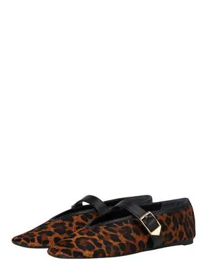Schutz Courtney Buckle Flat Shoes - Multi
