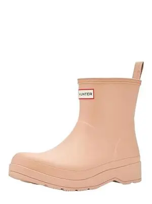 Hunter Hunter Play Short Rubber Boots Brown