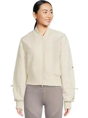 Adidas By Stella McCartney Woven Bomber Jacket - White