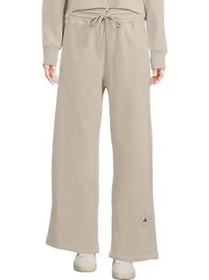 Adidas By Stella McCartney Straight Leg Pants Jw4662 Willow Grey - Bone