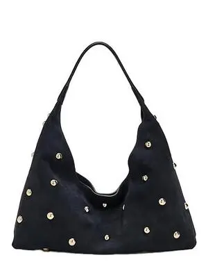 Madewell Studded Suede Shoulder Bag - Multi