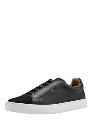 Greats GREATS Royale Slip-On 2.0 - Suede Leather Nero