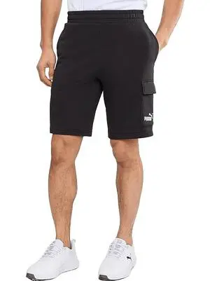 PUMA Essentials Cargo Shorts - Black