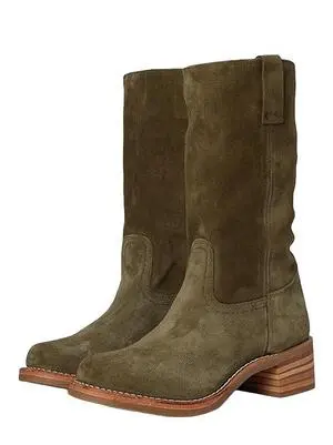 THE FRYE COMPANY Campus Mid Calf Boots - Olive