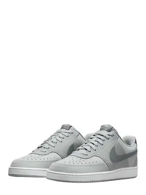 Nike Court Vision Low Athletic Sneakers - Gray