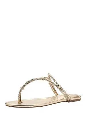 Schutz Schutz Cordelia Flat Sandals Silver