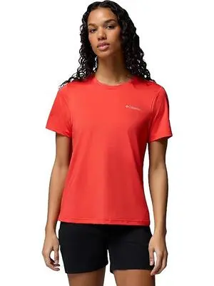 Columbia Wild Springs Short Sleeve Tee - Red
