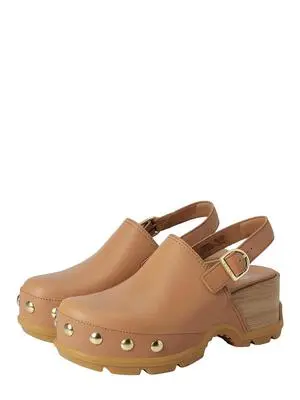 Sorel Roam'n Clog Rvt Clogs With Adjustable Slingback Strap - Gray