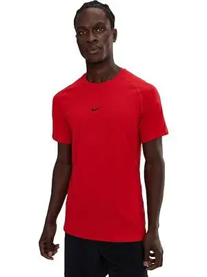 Nike Nike Pro Dri-FIT Slim Short Sleeve Top Red