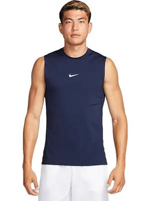 Nike Pro Dri-fit Slim Sleeveless Top - Black