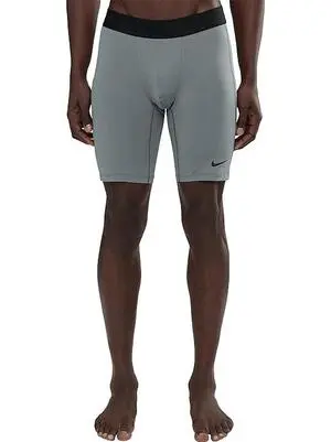 Nike Pro Dri-fit Fitness Long Shorts - Gray