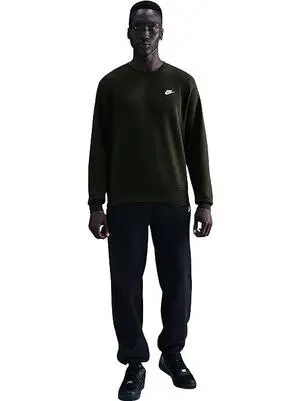 Nike Nike Club Basketball Crew Sweatshirt Olive