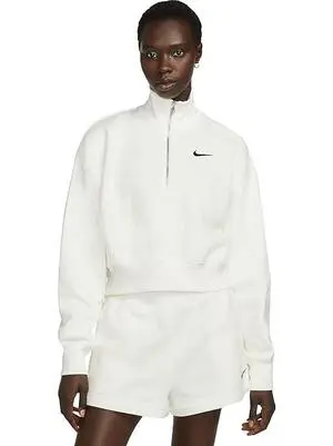 Nike Nike Sportswear Phoenix Fleece 1/4-Zip Cropped Sweatshirt Multi