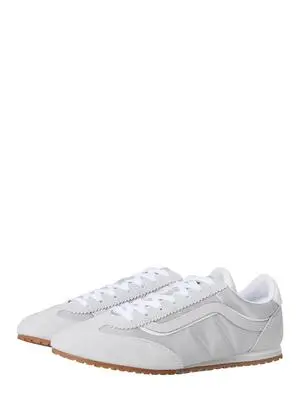 VANS Low-top Suede Athletic Sneakers - Silver