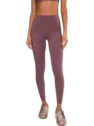 Nike Dri-fit Swift High-waisted 7/8 Running Leggings With Pockets - Pink