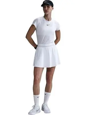 Nike Court Advantage Dri-fit Short Tennis Skirt - White