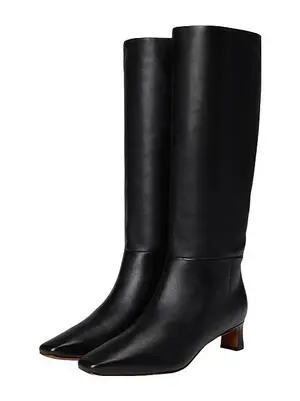 Vince Harlan Tall Pull-on Boots - Black