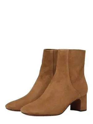 Vince Kellan Zip Short Boots - Tan