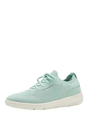 Fitflop Super-q Crystal-trim Knit Slip-on Laced Sneakers - Blue