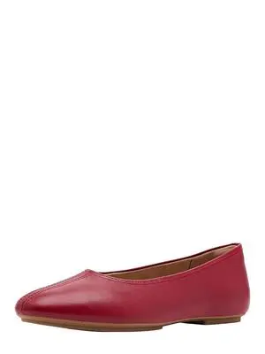 FITFLOP FitFlop Delicato High-Cut Soft-Leather Ballet Flats