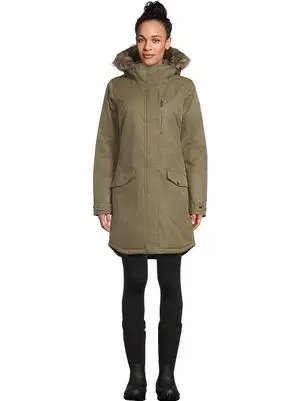 Columbia Suttle Mountain Long Insulated Jacket - Green