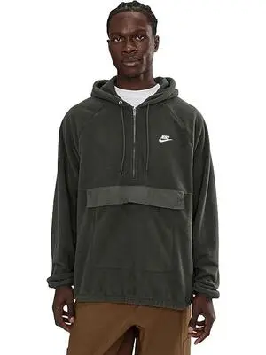 Nike Club Fleece Half-zip Pullover - Olive
