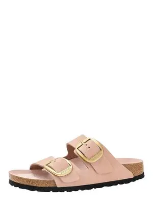BIRKENSTOCK Birkenstock Arizona Big Buckle Nubuck Dress Sandals Pink