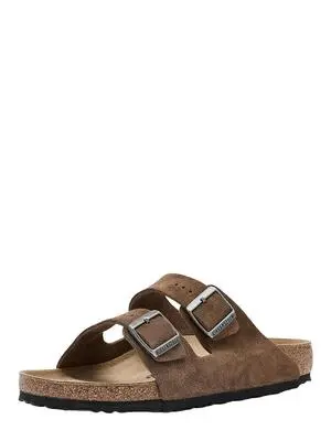 BIRKENSTOCK Birkenstock Arizona Suede Dress Sandals Dark Tea