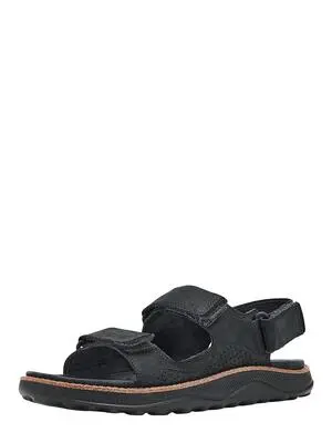 Merrell Cove Leather Backstrap Sandals - Black
