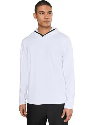 PUMA GOLF Cloudspun Tech Long Sleeve Hoodie - White